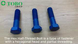 Introduce Stainless Steel Bolts with NPT Thread Type and 120 Thread Length for Industrial For You