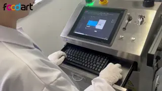 Waffer printing case | Edible ink printer | Foodprinttech