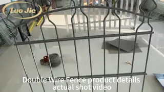 China Double Wire Mesh Fence Long Lasting Durability For Harsh Environments for sale