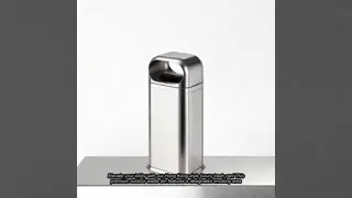 China Hong Kong-Style Light Luxury Premium Outdoor Commercial Trash Can – Freestanding Waste Bin with Matte Finish for sale