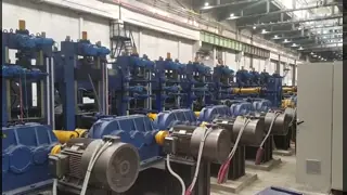 Galvanized ERW Pipe Mill Machine High Precision