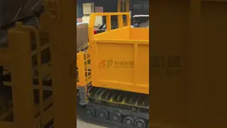 China 2 Ton Hydraulic Crawler Dumper with 35 Degree Slope Capacity and 3050x1700mm Dimensions for Agricultural and Mining Use for sale