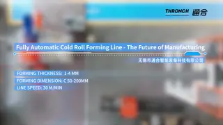 China THRONCH 10 Inch Pipe Forming Machine 220V 5kW for 1-10 Inch Carbon Steel Tubes for sale