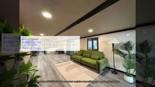 Expandable Container Home with Push-and-Pull Design, Durable Steel Frame, and High-Quality Insulation