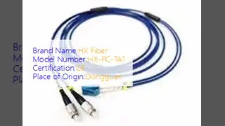 Customize Armoured FC/PC To LC/UPC Simplex Duplex Fiber Patch Cord