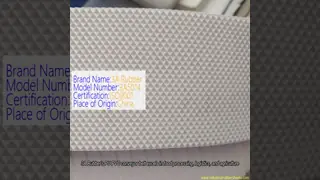 PU Pvc Conveyor Belt Inserting Fabric For Food Processing