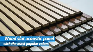 China Acoustic Panels Wall Panels Boards PET MDF Acoustic Wall Decor for Furniture Acoustic wood wall panels modern design Flexible for sale