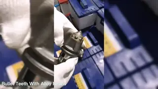 Cemented Carbide and Alloy Steel Piling Tooth Holder with Forging Process and 19mm/22mm Carbide Diameter for Foundation Drilling