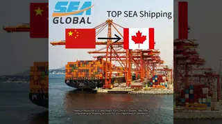 China Professional FCL Sea Freight and Ocean to Quebec, Canada Shipping with 24/7 Online Support and Door-to-Door Delivery for sale
