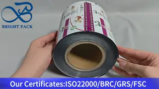 aluminum foil roll film for garlic powder packaging