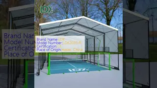 Factory Direct Padel Court Roof System for Commercial Installation