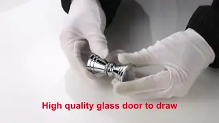 China Sliding Door Knob Double Side Glass Shower Door Round Handle for Door Window Handles for sale