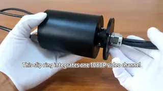 China 1080P Video Signal Explosion-Proof IP65 Waterproof Slip Ring Electrical Connector for Hazardous Environments for sale