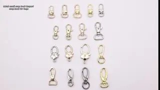 Small Metal Snap hook Clip