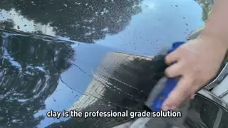 Remove Water Spots from Your Car with Detailing Clay