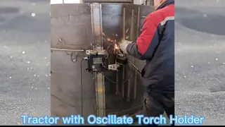 China 10.4 KG Butt Welders Tank Steel Plate Welding Carriage in the Middle East for MAG Welding for sale