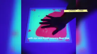 China Dining Eco-friendly PVC Carpet Tiles Kids Baby Furniture Play Learn Sensory Gel Mat Color Therapy Autism Bedroom School for sale