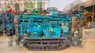 China Large Diameter 325 Mm Pneumatic Borewell Machine With Big Horse Power for sale