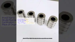 70 Three Flighted Kneading Block , Twin Screw Extruder Elements Compact Size