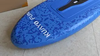 dark blue inflatable hydrofoil board 2