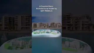 1/200 British Land Model Realistic Architectural Scale Model With 4000K Worm White Illumination