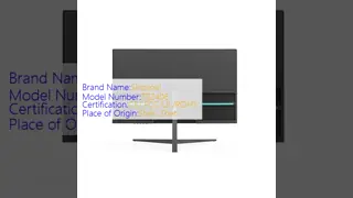 China OEM 23.8 Inch IPS LCD Monitor with 1920x1080 Full HD, 75Hz Refresh Rate and VGA Port for sale