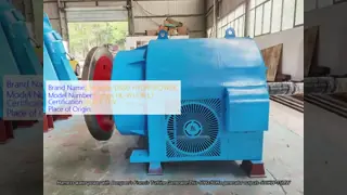 Francis Turbine Generator with 500KW-15 MW Power Output 50 Hz/60Hz Rated Frequency and Static Excitation System