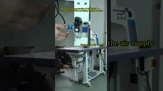 How to use the steam free ironing machine #interlining#automation #bonding machine #fusing machine