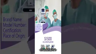 China S1500 Neonatal Pediatric Medical Ventilator Equipment Oxygen Machine In ICU for sale