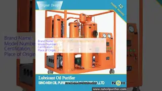 Impurities Removal Turbine Lube Oil System Light Weight Low Noise Fixing Type