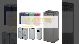 240L Outdoor Dustbin with Wheels