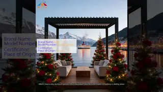 China High Load-Bearing Reinforced Aluminum Alloy Electric Rain Canopy Gazebo for Parking Lot Waiting Area for sale