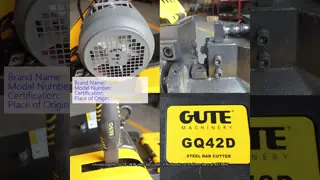China 3KW-2P Motor Steel Bar Cutter with 6-40MM Cutting Diameter and 48T/MIN Cutting Speed for sale