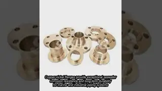 Copper-Nickel Flanges – Superior Corrosion Resistance for Marine Piping