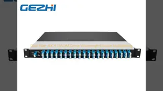 China Dual Fiber 40CH DWDM Dense Wavelength Division Multiplexing for sale