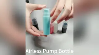 China 5ml 10ml 15ml Thermoplastic Mini Airless Pump Bottles for Dispensing Sunscreen Skincare Essence Facial Cleanser for sale