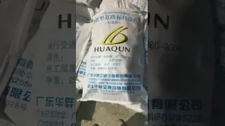 Highway road marking paint