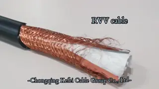 China 300Volt PVC Sheathed Cable RVV Wire 2/3/4/5/6/7/8/9/10 Cores for sale