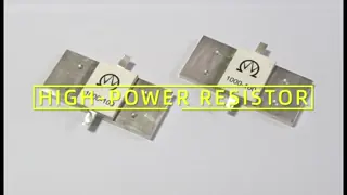 RIG High Power RF Resistor 100W 200 Ohm 100 Ohm Flange Mounting Resistor