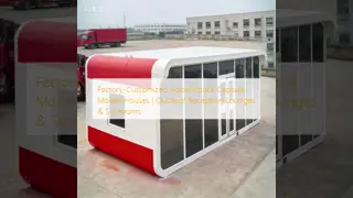 Factory-Customized Apple/Space Capsule Mobile Houses | Outdoor Reception Lounges & Sunrooms