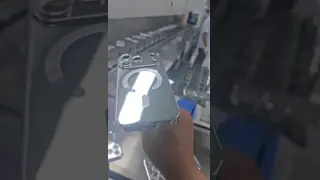 Vacuum coating for mobile phone cases By uv line
