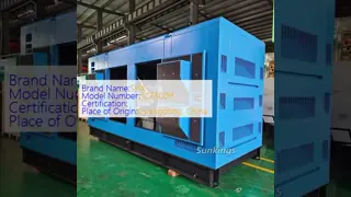 100KW 1000KW Diesel Generator Silent Type