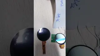 China Polcd 1.28 Inch IPS Circular LCD Display 240xRGBx240 Resolution Customized TFT LCD Module for Smart Watches for sale