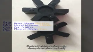 Uv Resistance Tear Resistance Polyurethane Coupling Rubber Spider