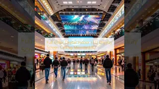 China P2 Full Color Digital Indoor LED Display Screen 2mm Pixel Pitch 100,000 Hours Lifespan Ceiling Mounted for sale