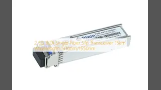 2.5G BIDI Single Fiber Sfp Transceiver 15km Wavelength 1310nm/1550nm