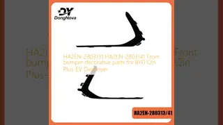BYD Qin Plus EV Bumper Trim Upgrade