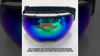 China Spherical Lens Ski Goggles with Double Anti-Fog Coating and 180° Wide Field of View for Outdoor Sports for sale