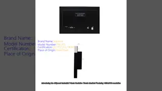 China Industrial 7 Inch Resistive Touch Monitor Open Frame Computer with 1024×768 Resolution and 45W Power for sale