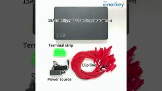 Enerkey Newest 15A Smart Active Balancer Equalizer for 2S-24S Lifepo4 / Li-ion/Lto